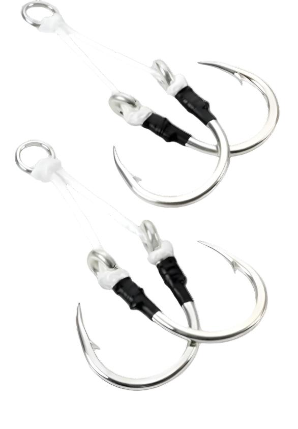 Daiwa Saltiga Dual Assist Short Hooks — Discount Tackle
