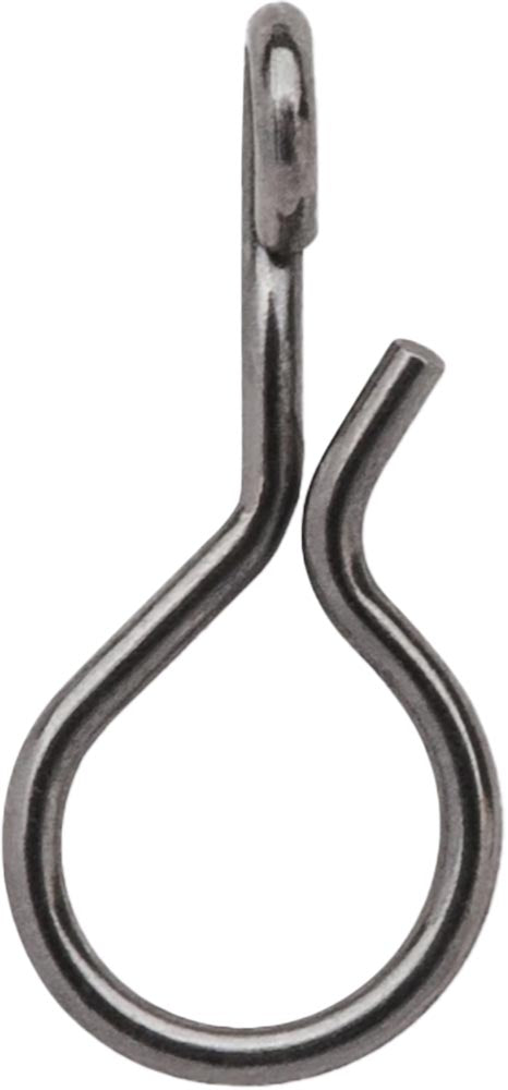 VMC Black Stainless Steel Fast Snaps - 10 Pack — Discount Tackle