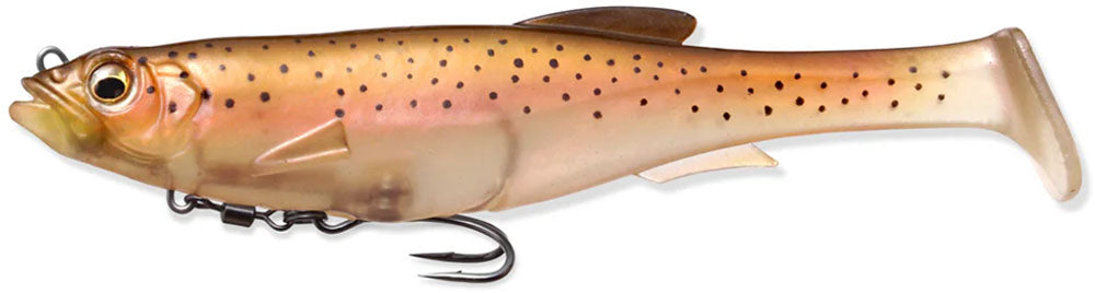 Megabass Magdraft Pre-Rigged Soft Plastic Swimbait - 5 Inch — Discount ...