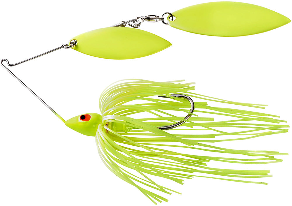 War Eagle Painted Head Nickel Frame Double Willow Spinnerbait - 3/8 oz ...