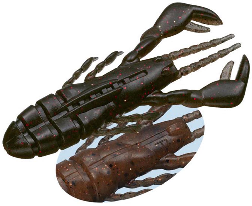 Evergreen Claw Motion Soft Plastic Craw - 3 Inch — Discount Tackle