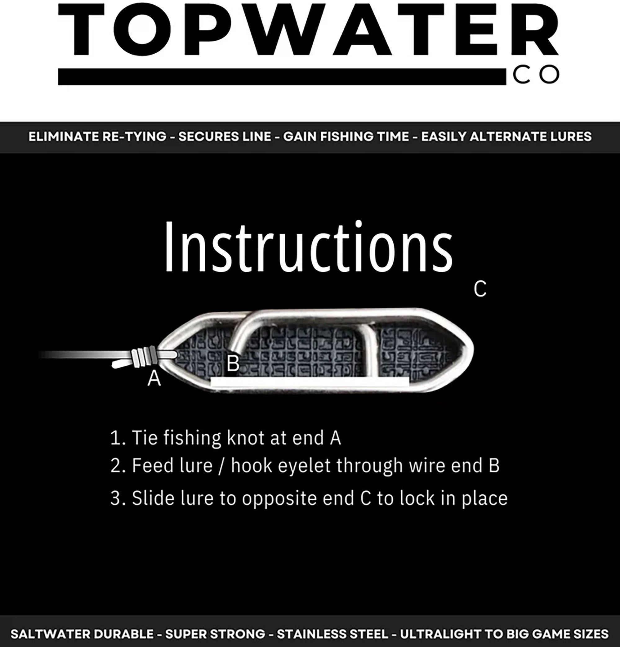 Topwater Co Speed Clips — Discount Tackle