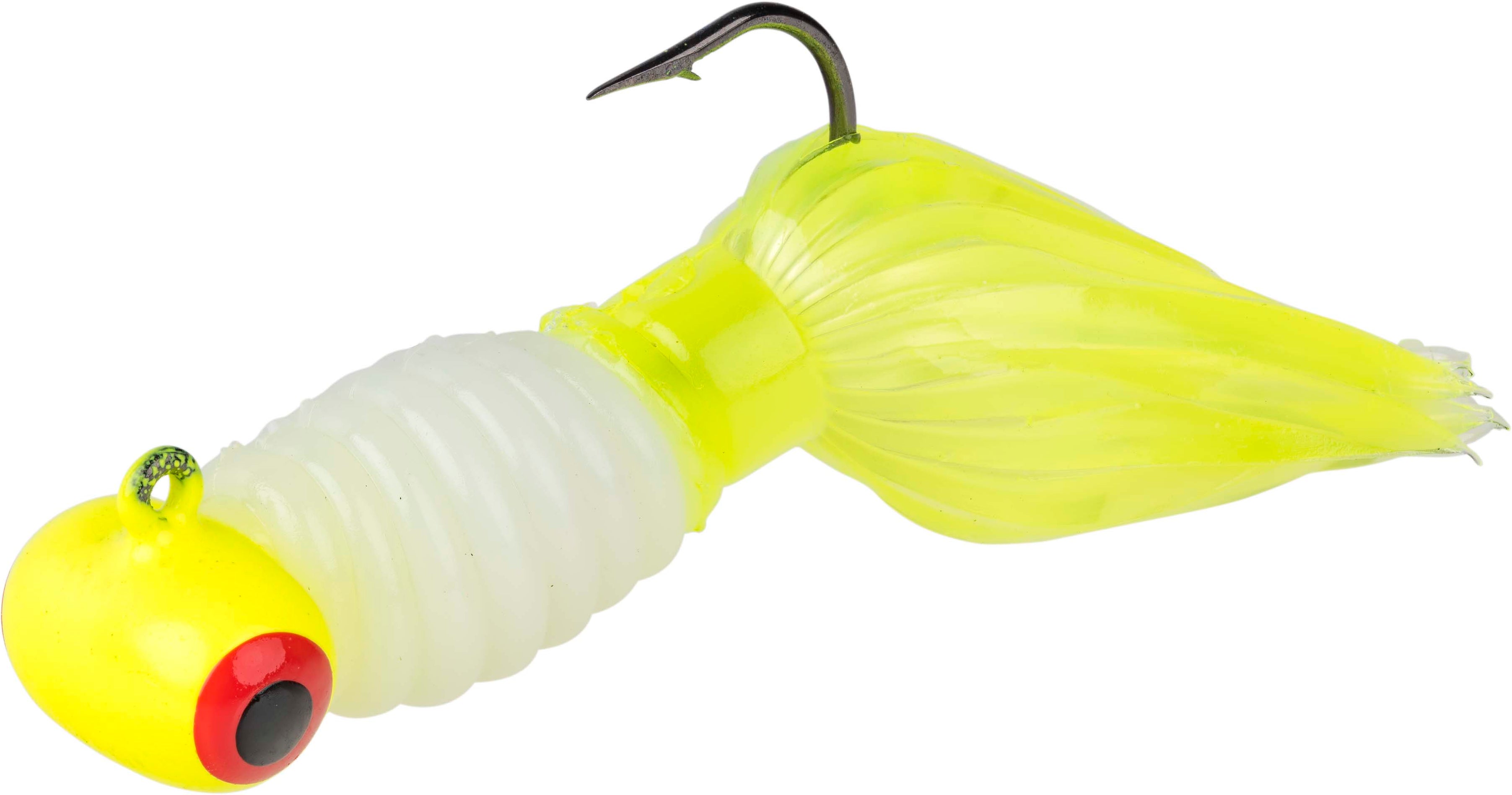 Strike King Mr. Crappie Sausage Heads w/ Crappie Thunder Pre-Rigged Jig ...