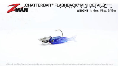 Z-Man ChatterBait FlashBack Mini — Discount Tackle