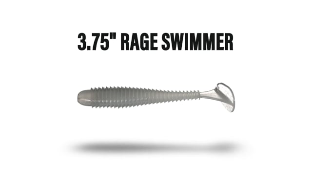 Strike King Rage Swimmer Soft Paddle Tail Swimbaits — Discount Tackle