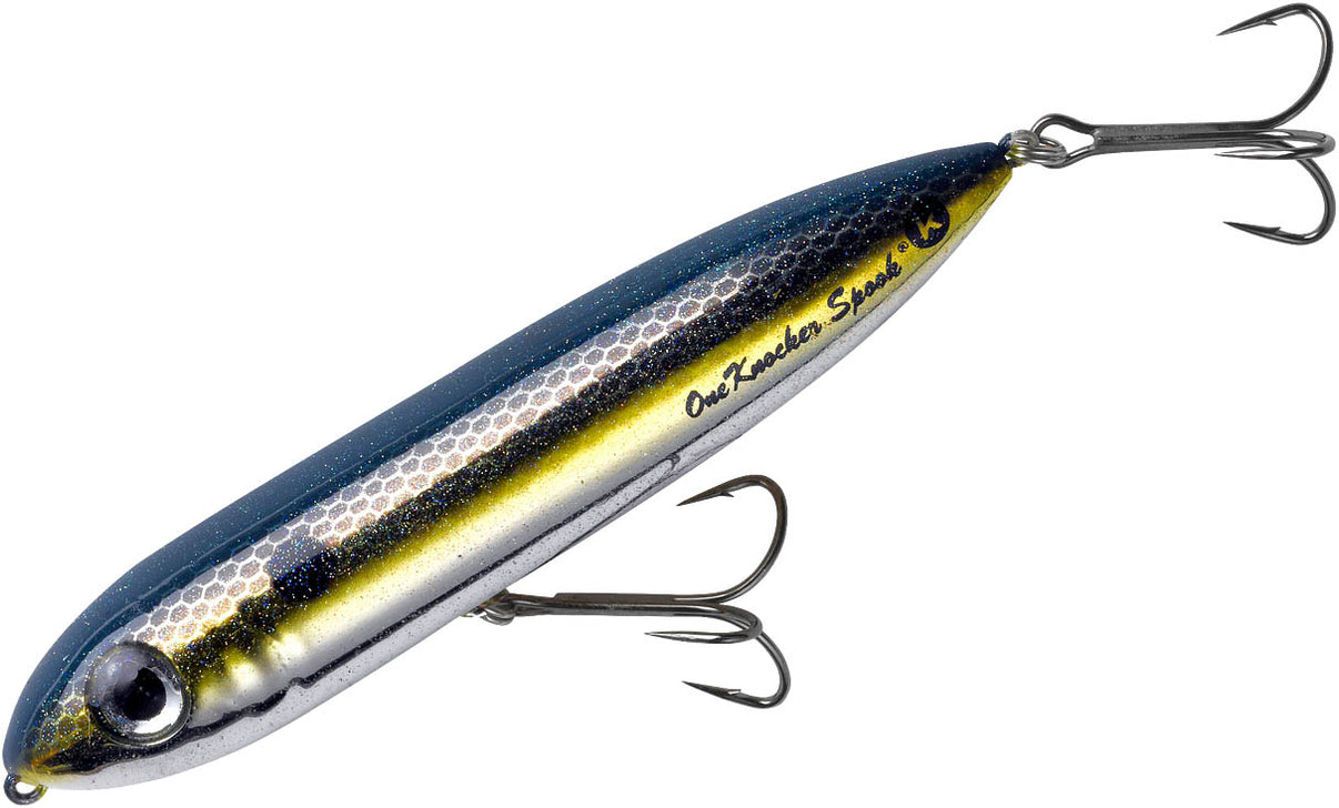 Heddon One Knocker Spook 4 1/2 inch Topwater Walker — Discount Tackle