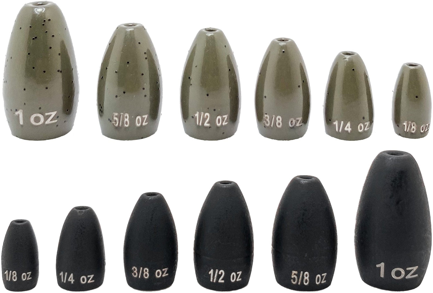 Departure Outdoors Tungsten Flipping Weights - 5 Pack — Discount Tackle